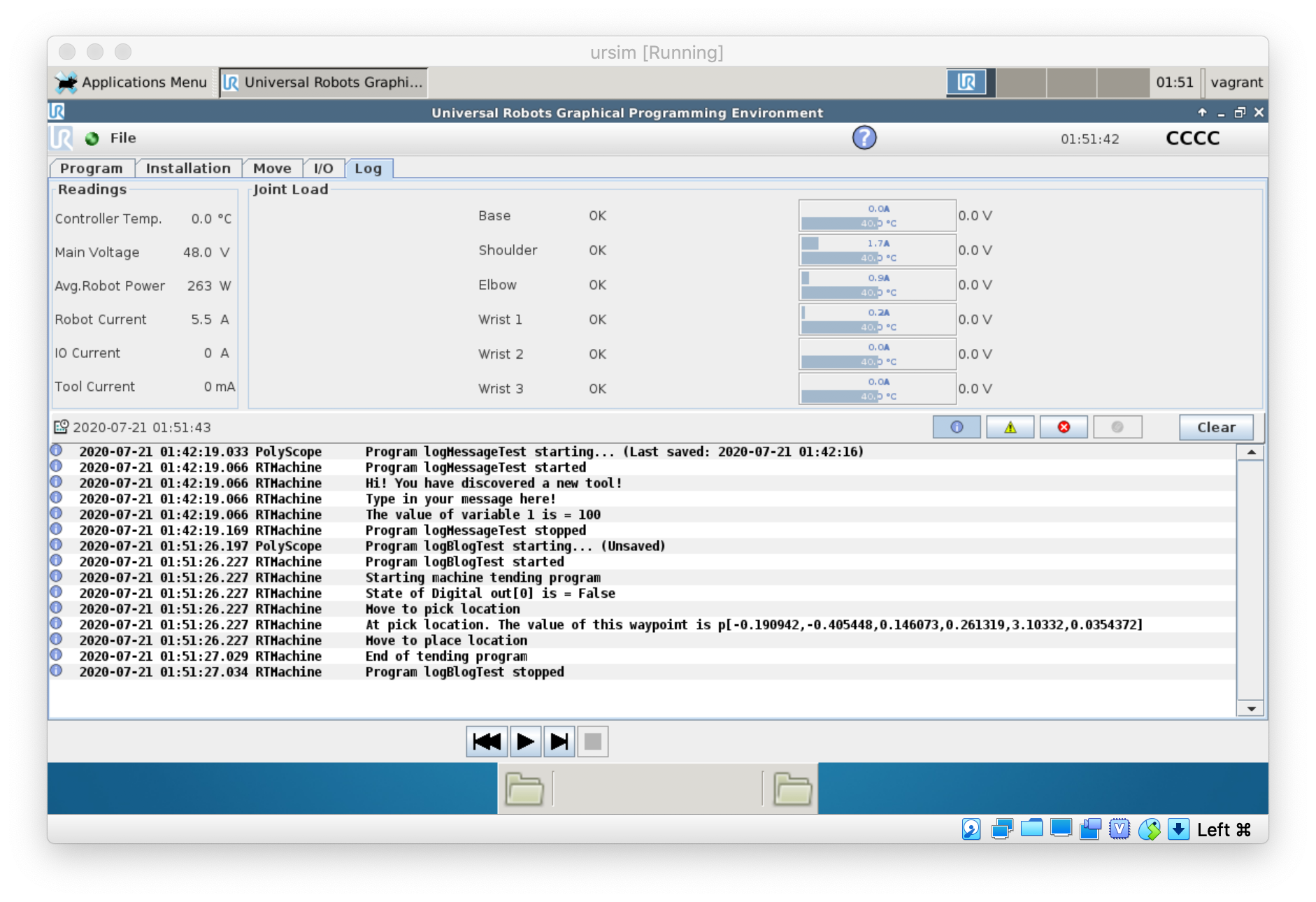 Logging Data in Polyscope